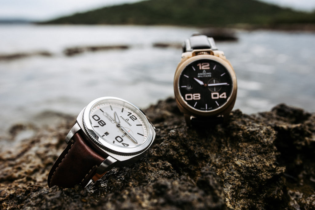 ANONIMO Watches - BRONZE CASE BLACK DIAL – Anonimo Watches